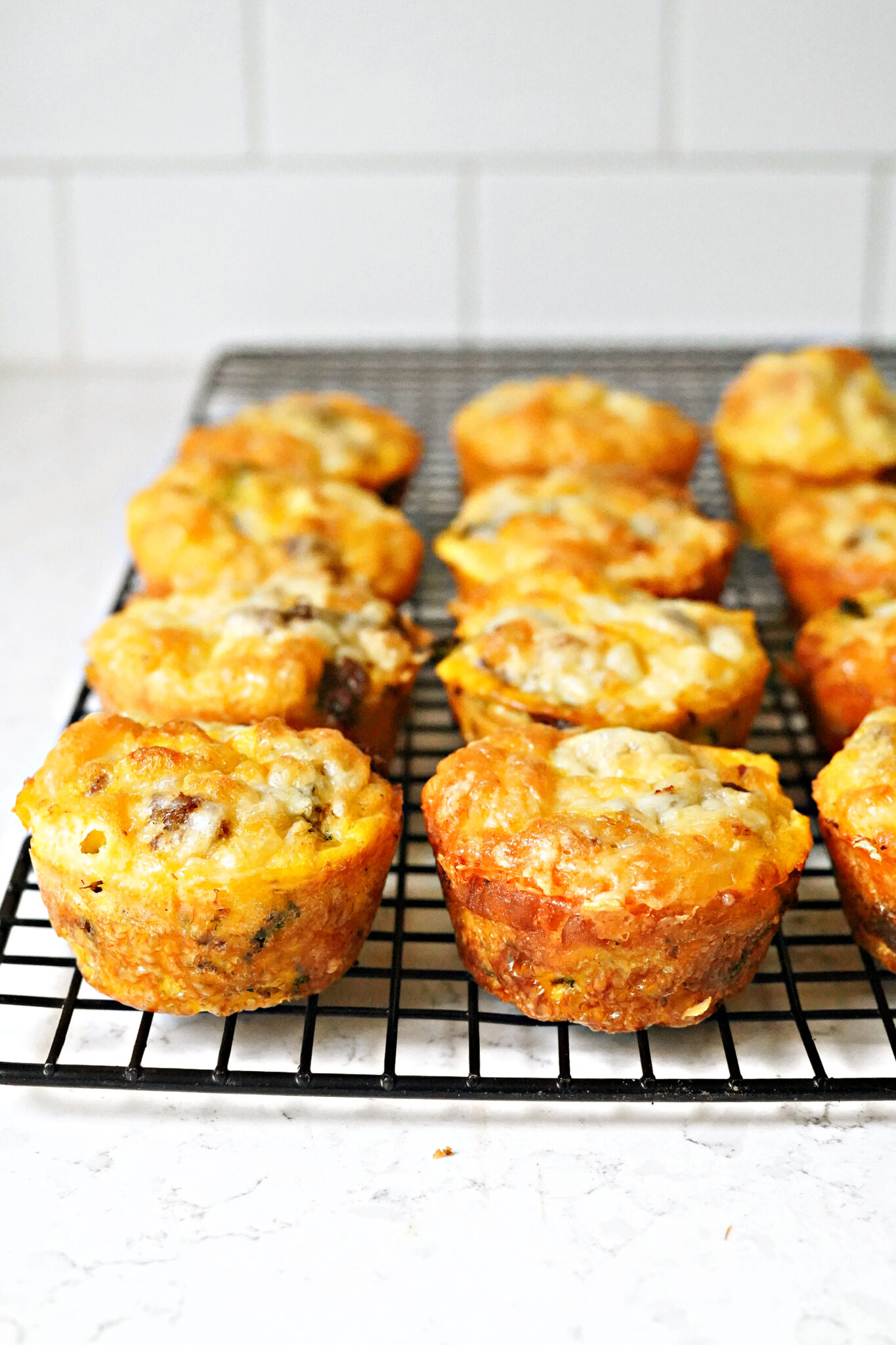 Sausage and Broccoli Cheese Egg Muffins - Raising Generation Nourished