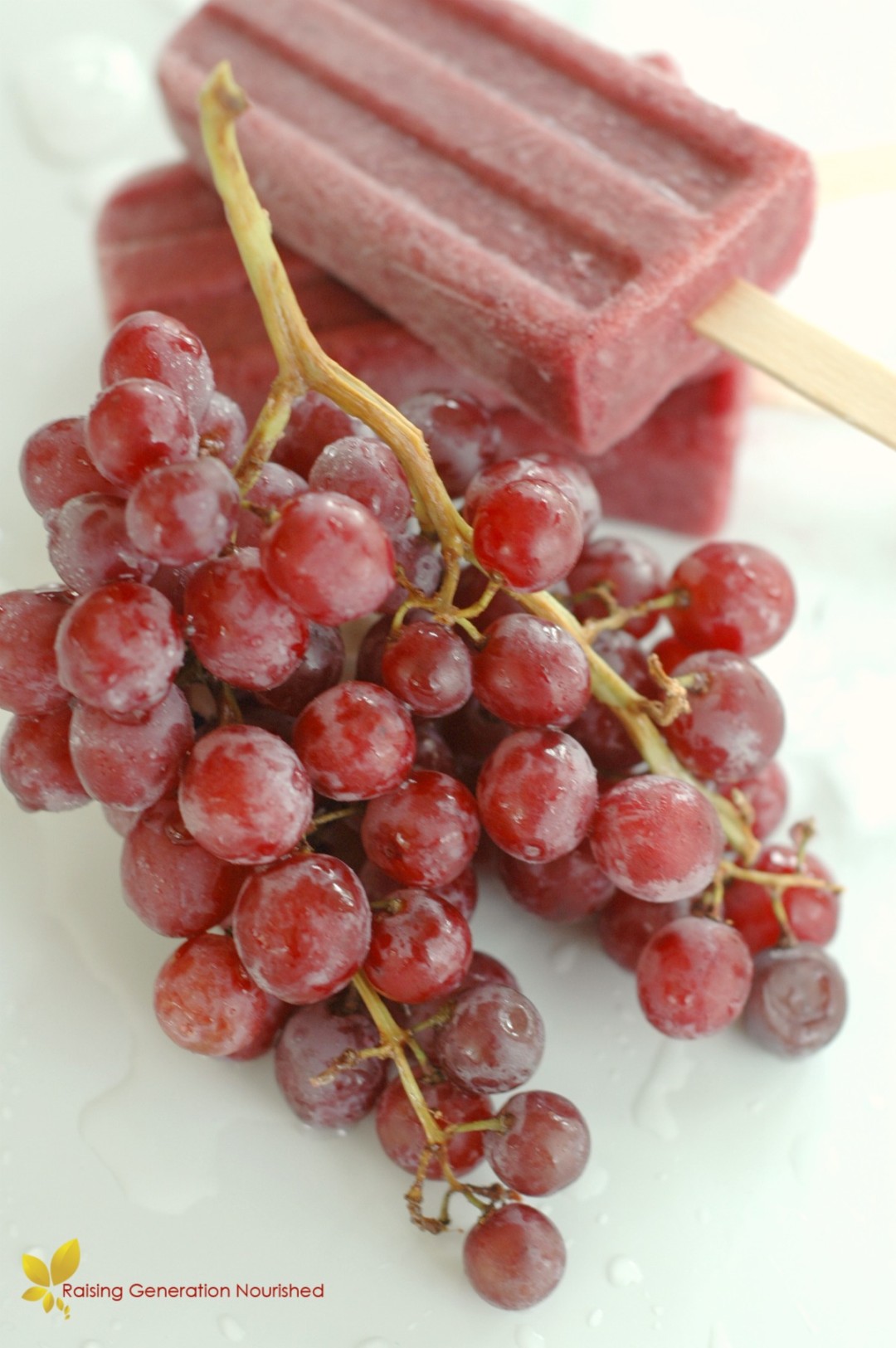 Real Food *All Fruit* Grapesicles! - Raising Generation Nourished
