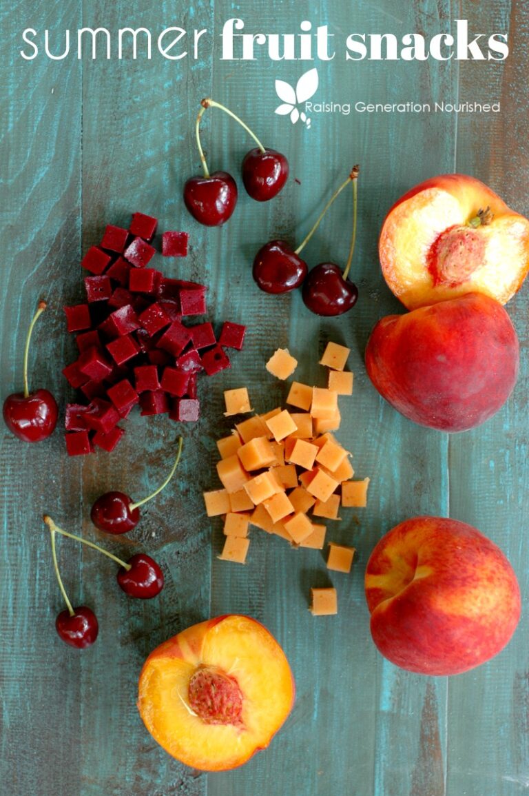 Summer Fruit Snacks With Protein Rich Grassfed Gelatin! - Raising ...