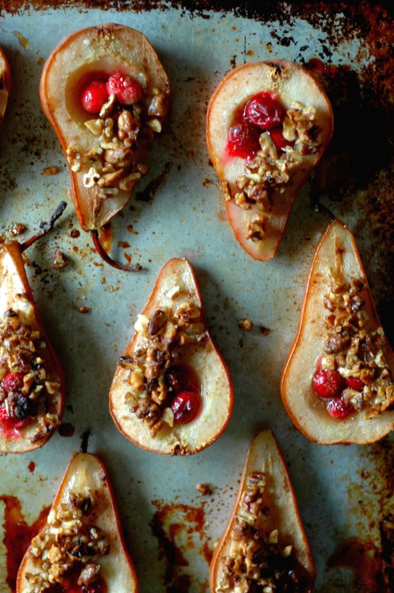 Cranberry Baked Pears :: Paleo, Refined Sugar Free, and Gluten Free ...