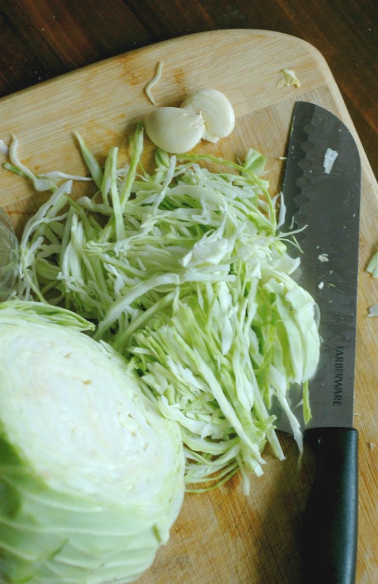 Probiotic Rich Homemade Sauerkraut {Fermented Cabbage} :: 2 Ingredients ...