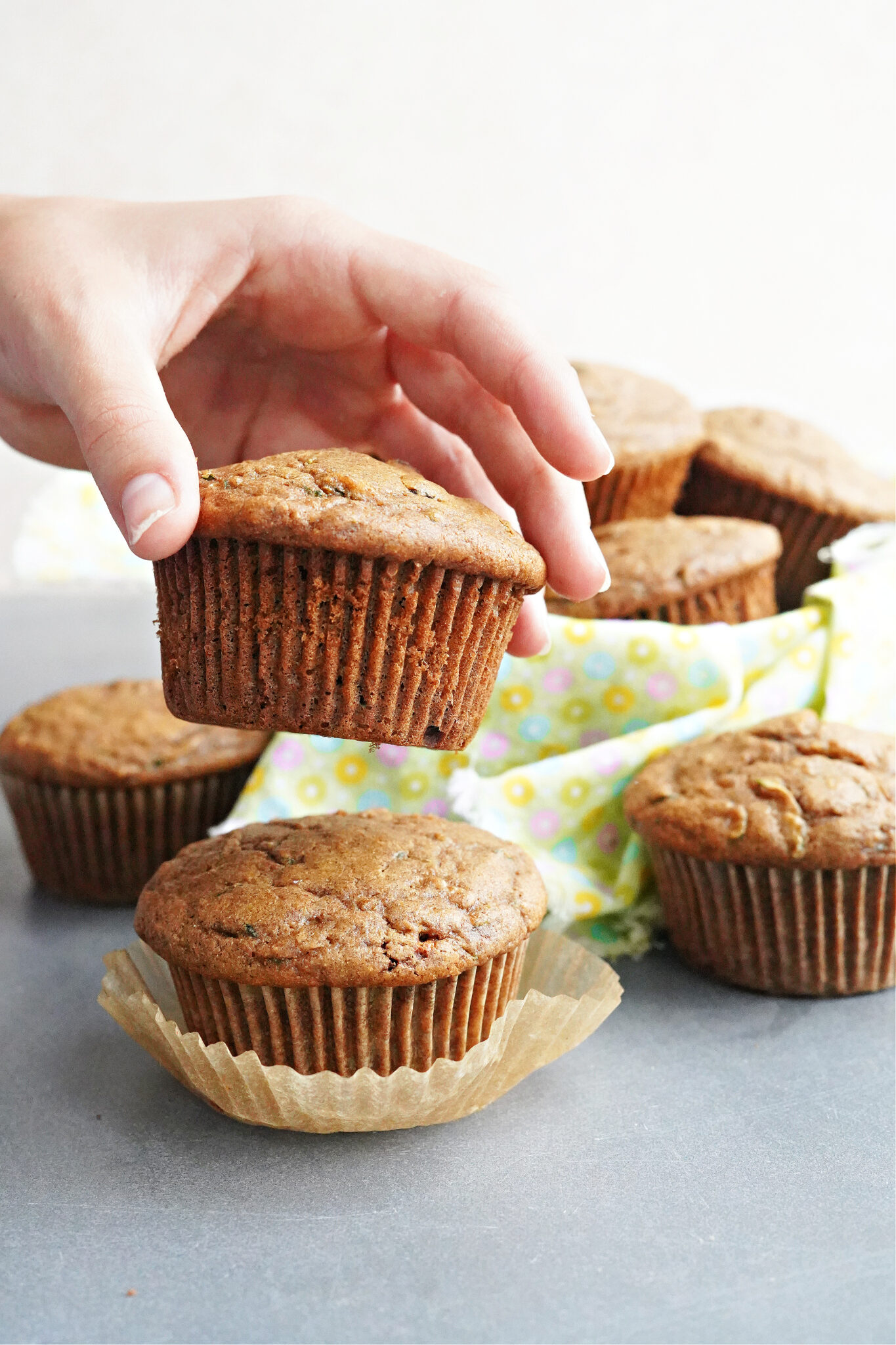Soft & Fluffy Cinnamon Raisin Zucchini Muffins Using Cassava Flour ...