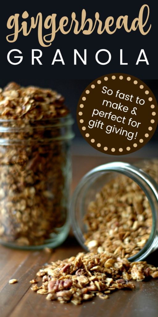 Gingerbread Granola :: Gluten & Dairy Free! - Raising Generation Nourished