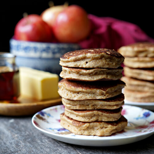 Gluten Free Fresh Apple Pancakes - Raising Generation Nourished
