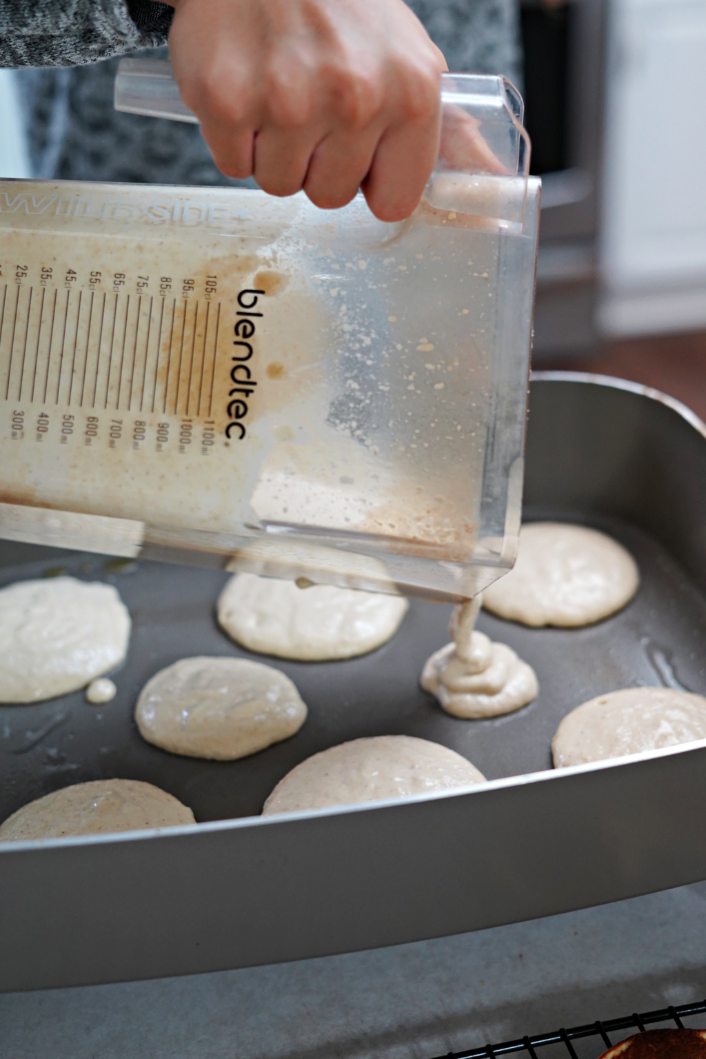 No Added Sugar Blender Batter Protein Banana Pancakes :: PLUS! A Bonus ...