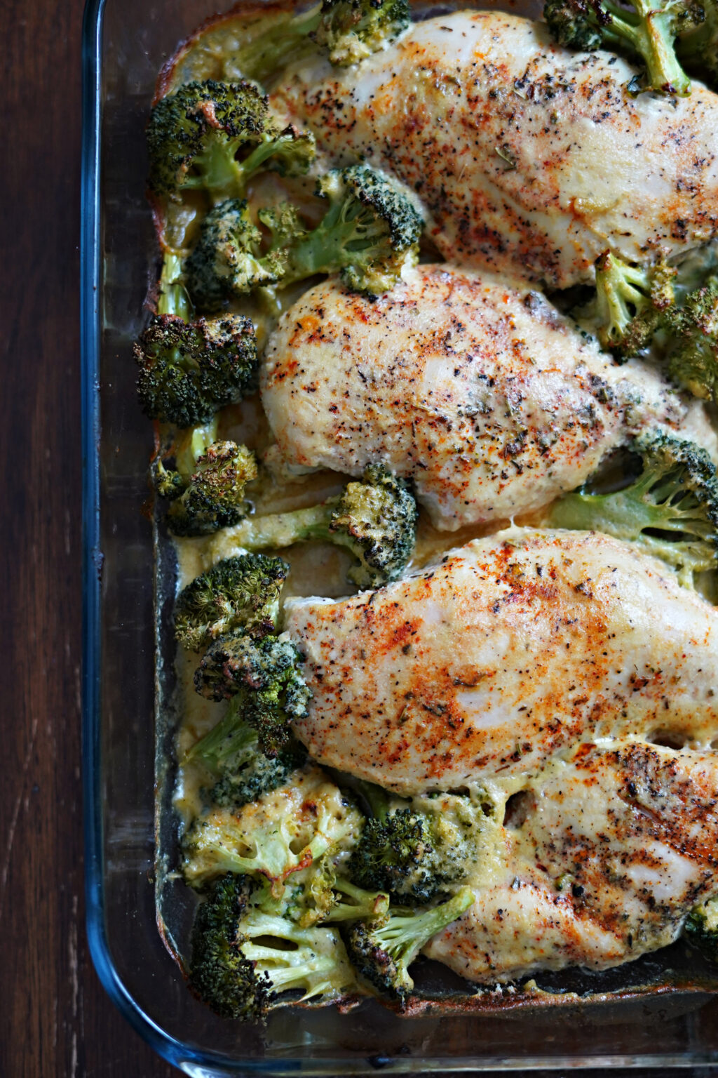 One Pan Creamy Baked Chicken and Broccoli - Raising Generation Nourished