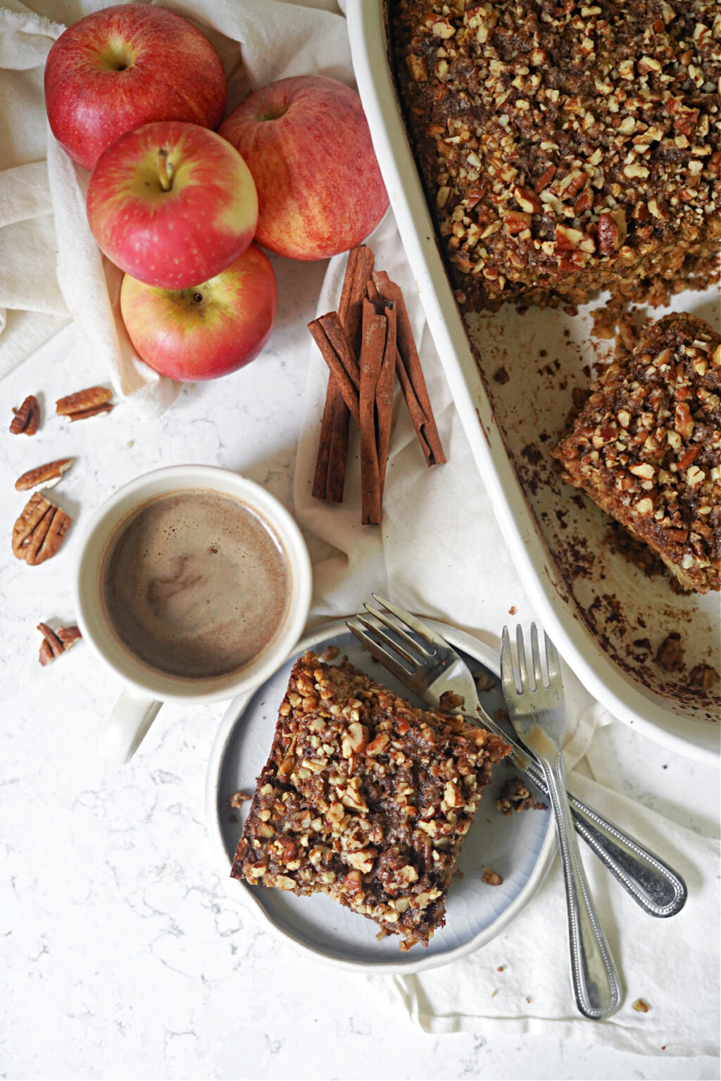 Pumpkin Apple Baked Oatmeal - Raising Generation Nourished