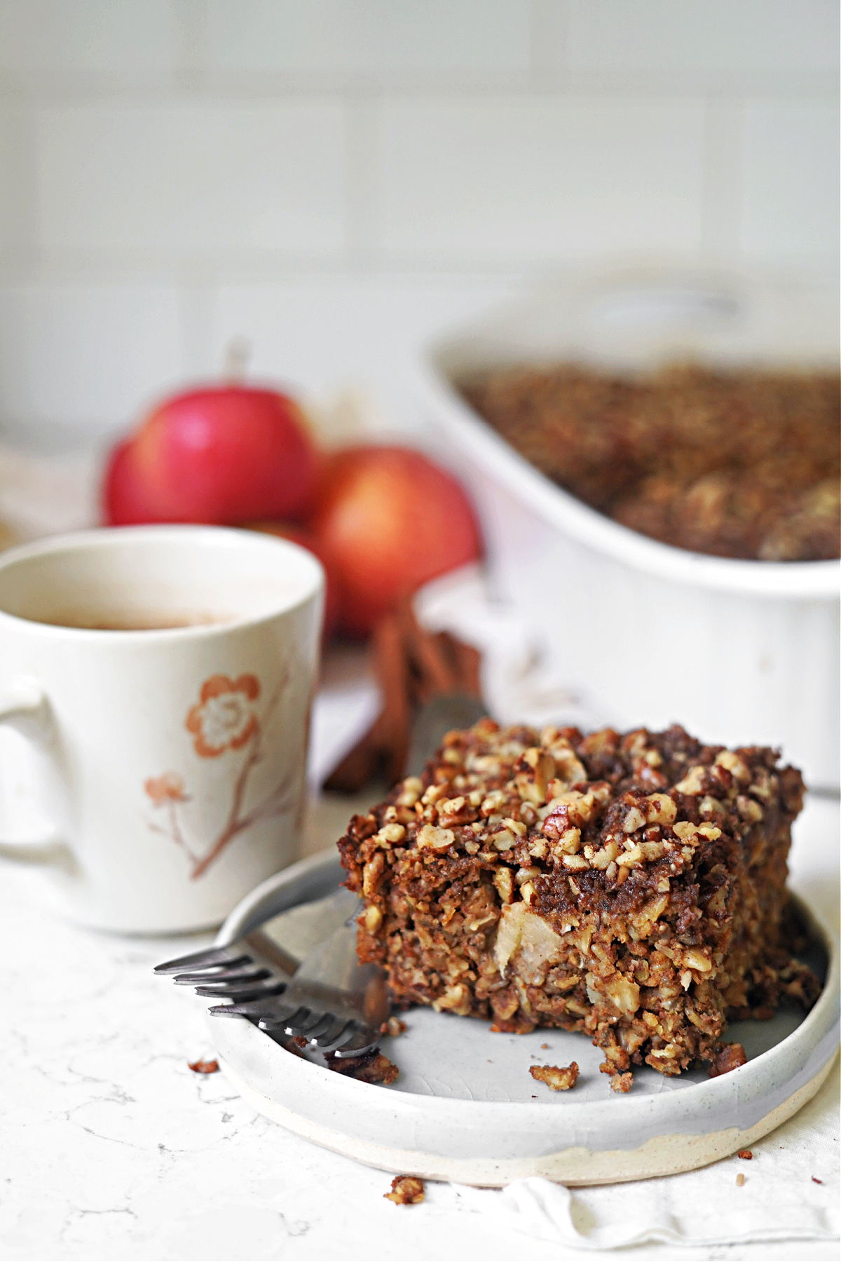 Pumpkin Apple Baked Oatmeal - Raising Generation Nourished