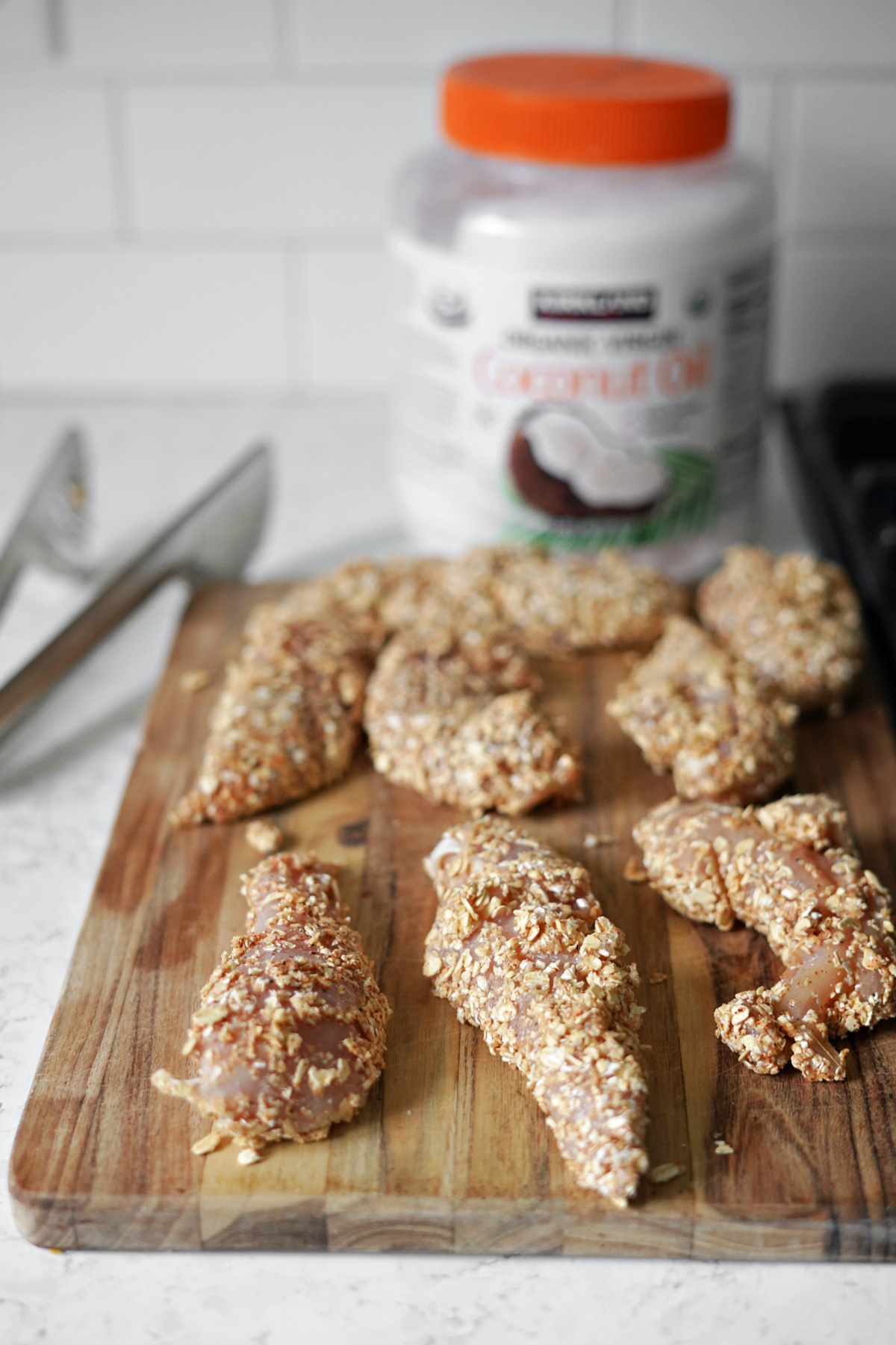 Gluten Free Crispy Chicken Tenders With Oatmeal Breading :: Plus a ...