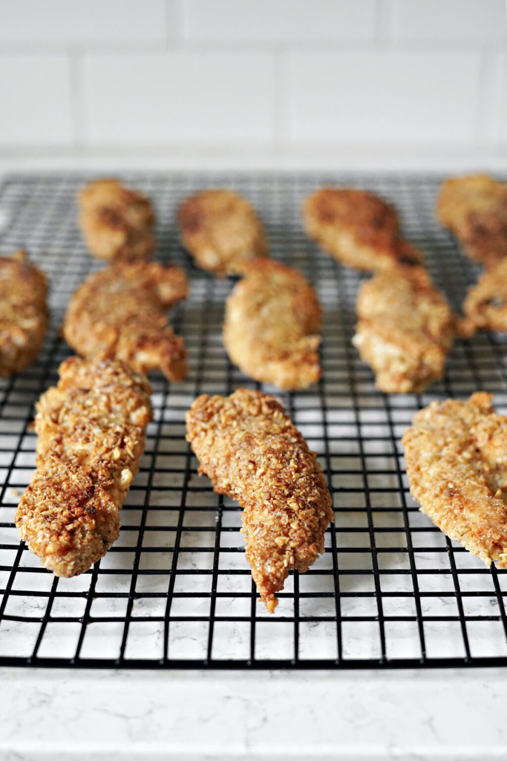 Gluten Free Crispy Chicken Tenders With Oatmeal Breading :: Plus a ...