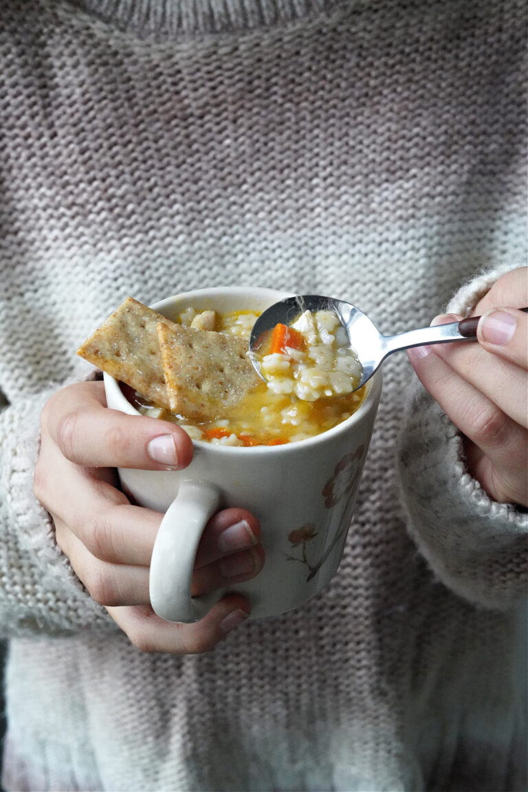 Homemade Chicken and Stars Soup - Raising Generation Nourished