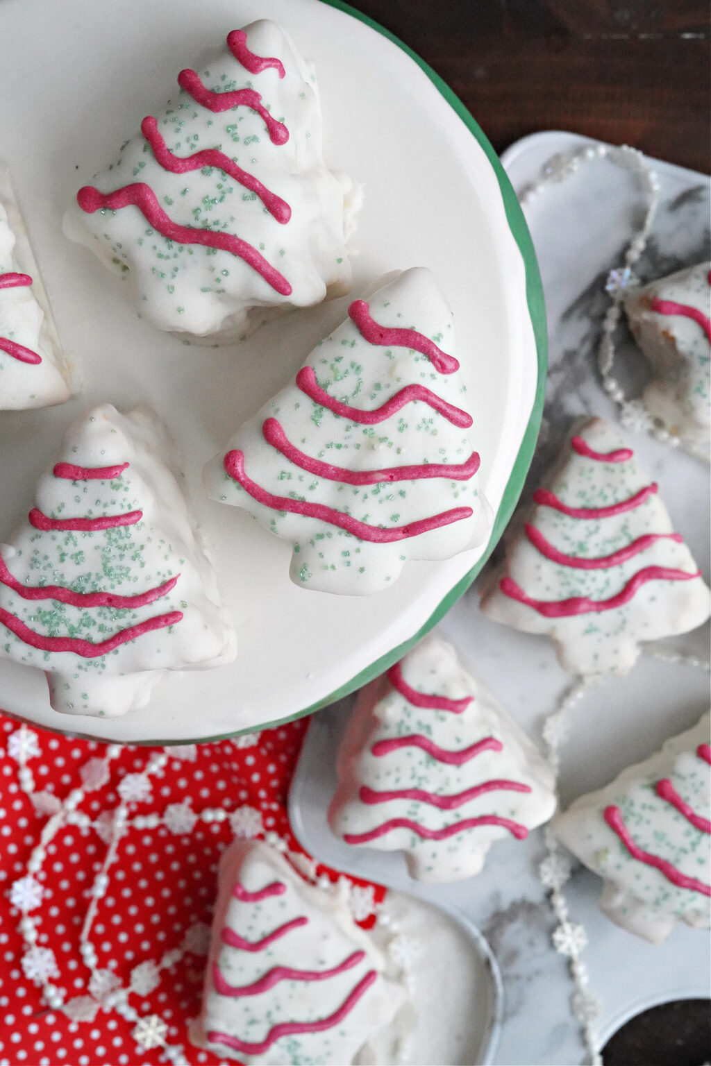 Copycat Little Debbie® Christmas Tree Cakes - Raising Generation Nourished